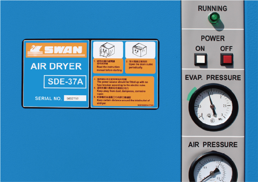 Air dryer Series SWAN An Expert On Air Compressor